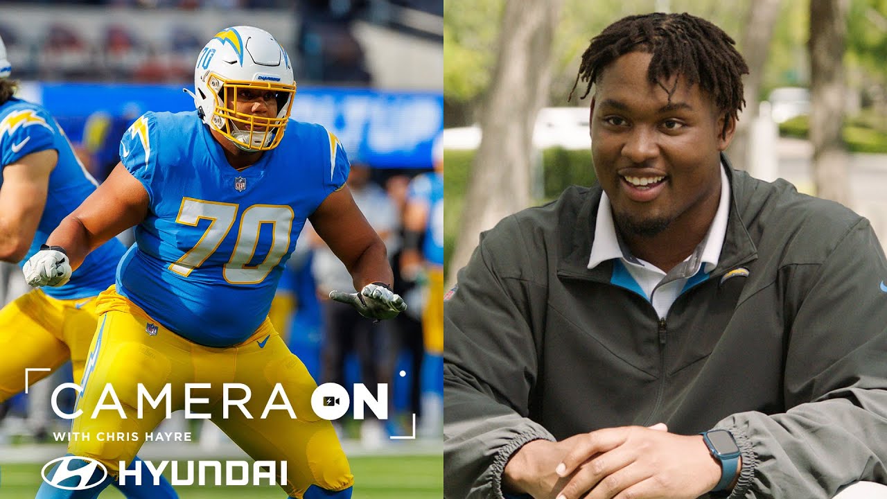 Zion Johnson On Joining Herbert & Offensive Line | LA Chargers - YouTube