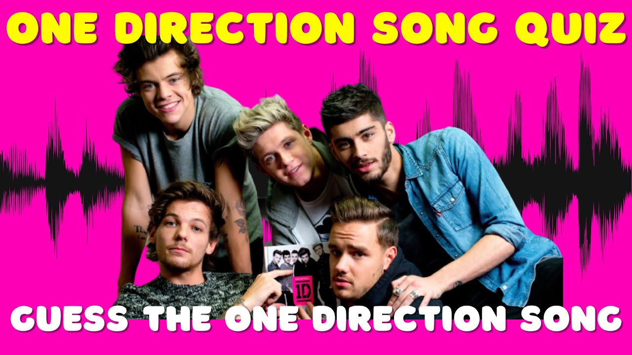One Direction Music Quiz | Guess the One Direction Song | Music Quiz ...