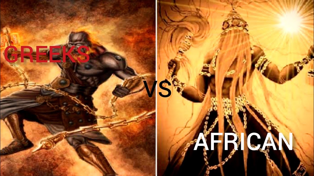 GREEK VS AFRICAN MYTHOLOGY : A DIVINE SHOWDOWN #gods #greekmythology # ...