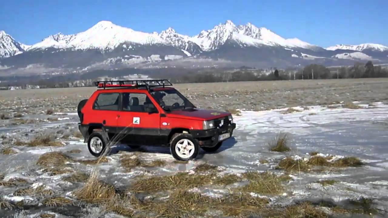 Panda 4x4 Off road - YouTube