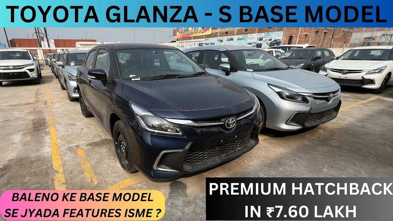 TOYOTA GLANZA S MODEL FACELIFT 2023 | Toyota glanza one of the best ...