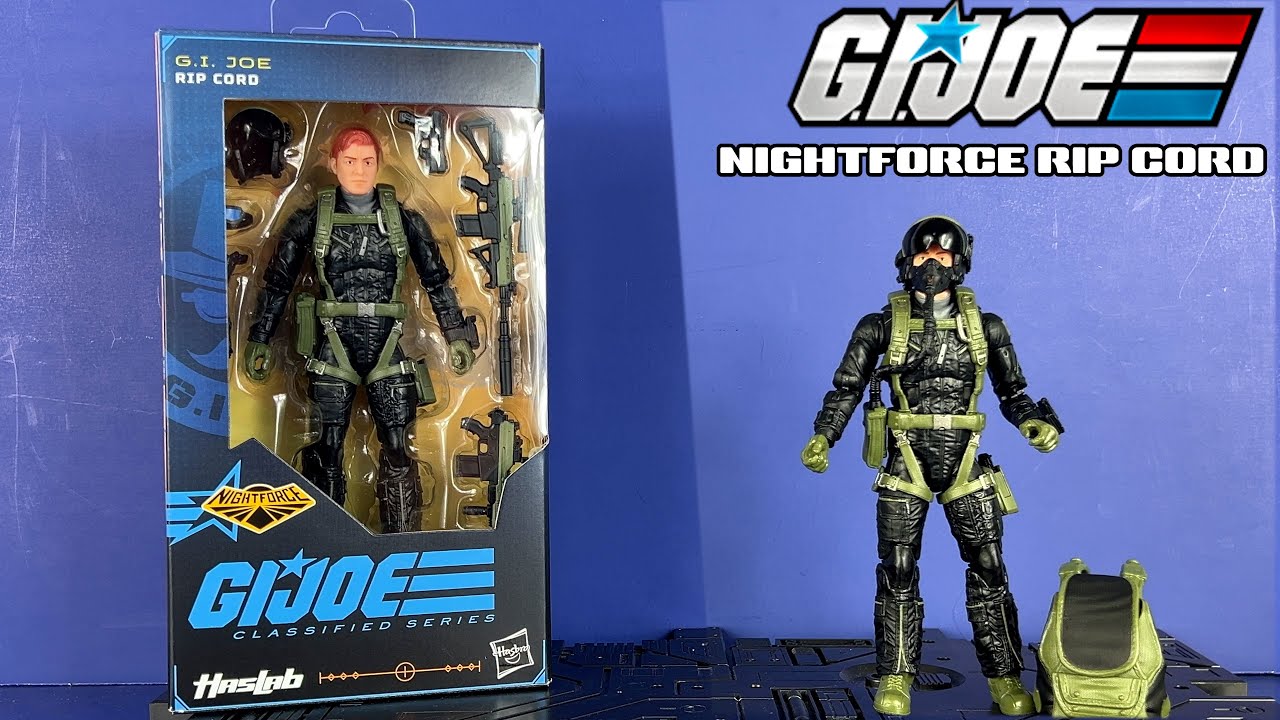 G.I. Joe Classified #143 Nightforce RIPCORD Review - YouTube
