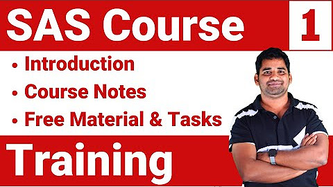 SAS Course Training Modules - Free SAS Programming Course Training Series - YouTube