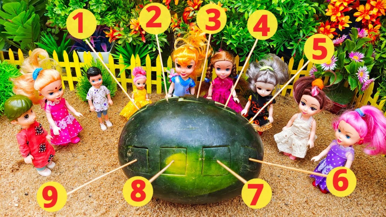 My Little Daughter Part-257 || মিঠি WaterMelon-এর অদ্ভুত মজার খেলা ...