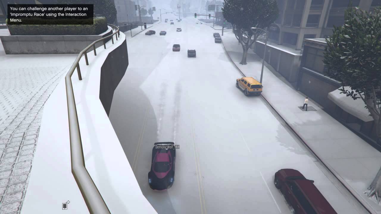GTA 5 Online (PS4) Snow Car Meet And Cruise #2 - YouTube