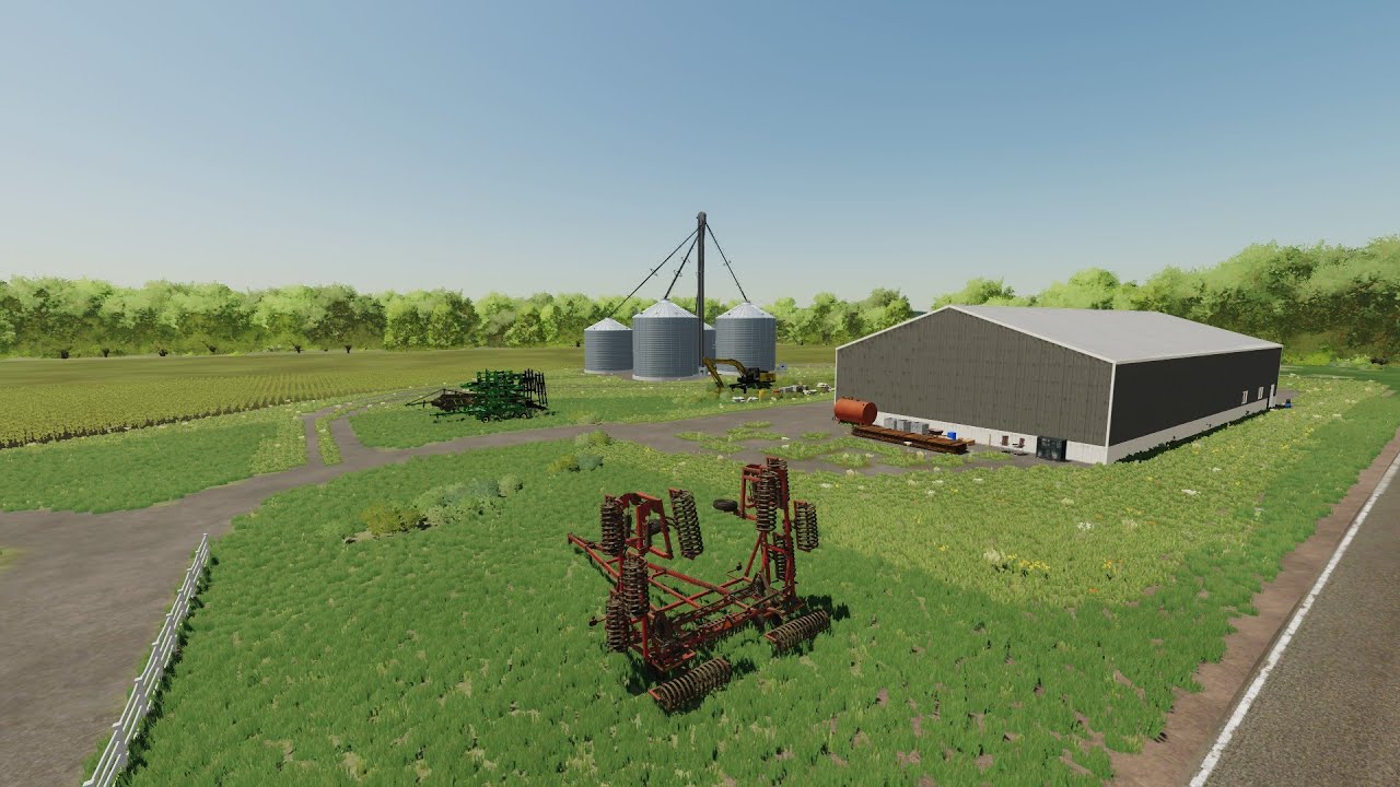 Midwest Horizon FS22: Farm and Crop Tour - YouTube