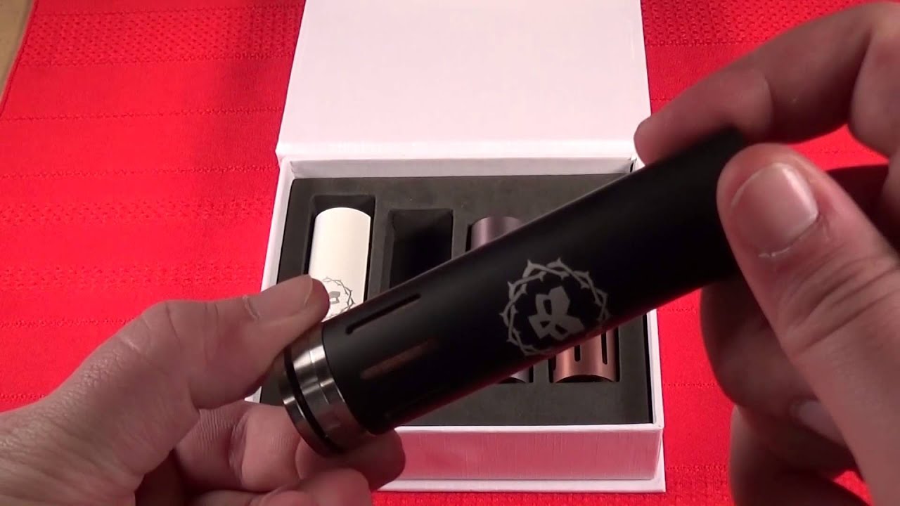 Gear Review: Authentic Munstro Mech Mod by 2Puffs - YouTube