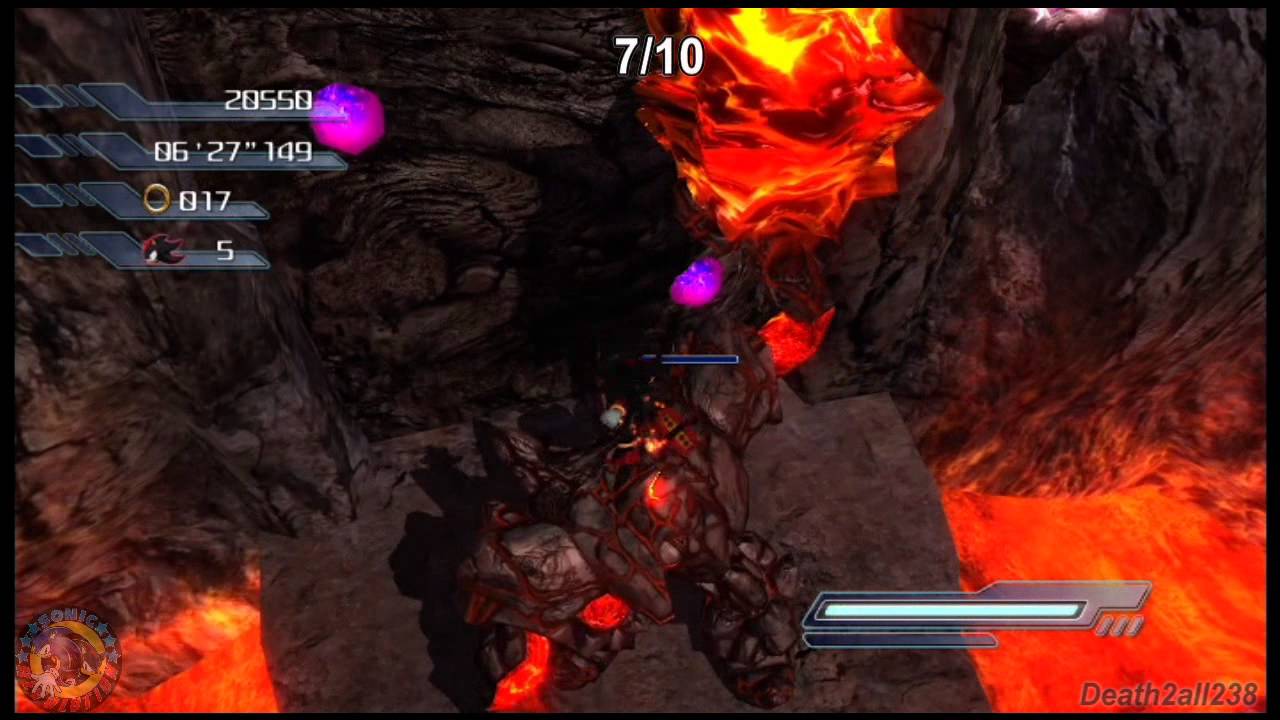 Sonic 06 Silver Medal Guide: Flame Core - Shadow - YouTube