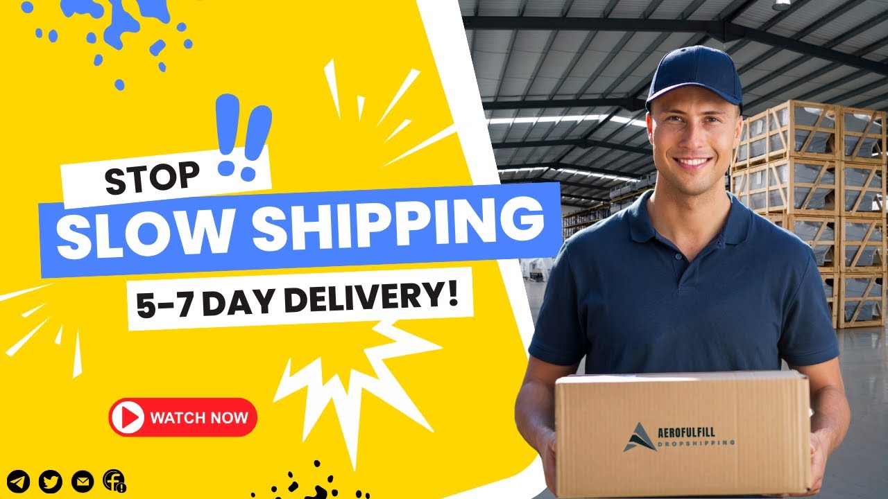 STOP SLOW SHIPPING! Get 5-7 Day Delivery for Your Dropshipping Business ...