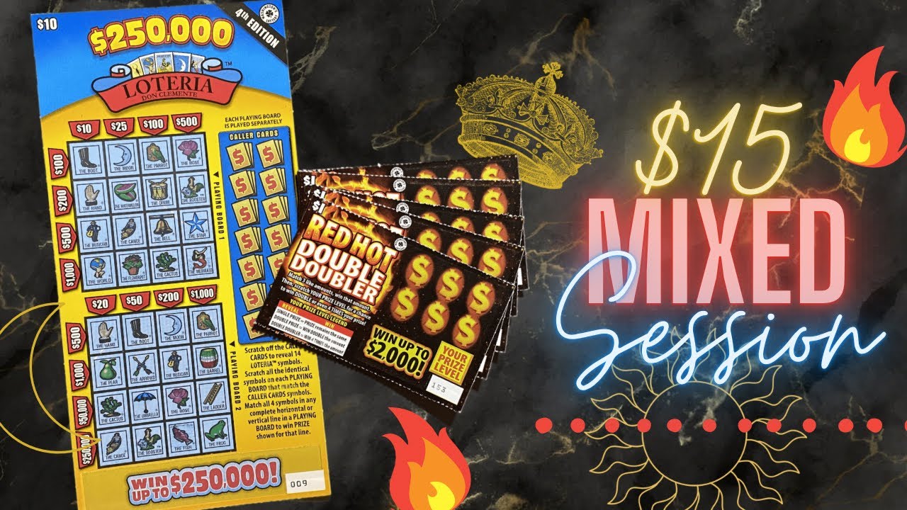 Mixed | $10 - $250K LOTERIA + $1 RED HOT DOUBLE DOUBLER x5 | WA Lottery ...