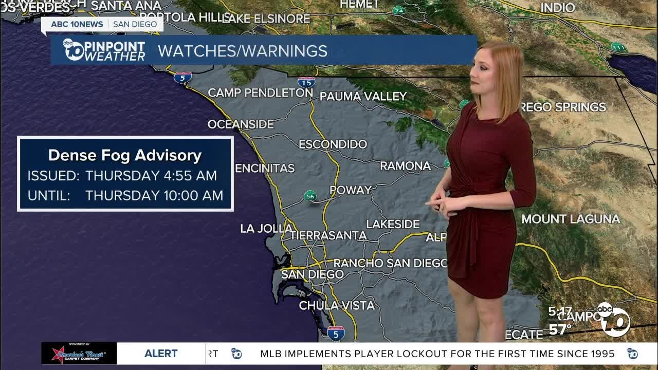 ABC 10News Pinpoint Weather with Meteorologist Leah Pezzetti - YouTube