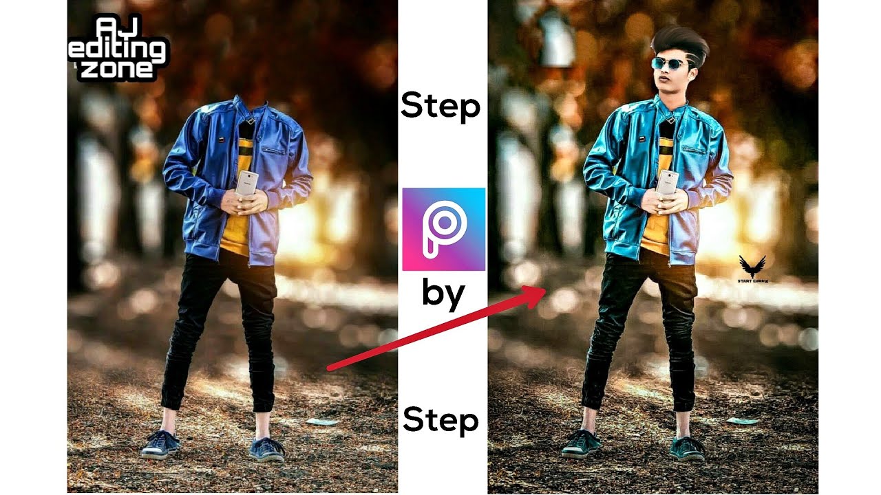 How to add face !!! stylish manipulation edit !! Start editing - YouTube