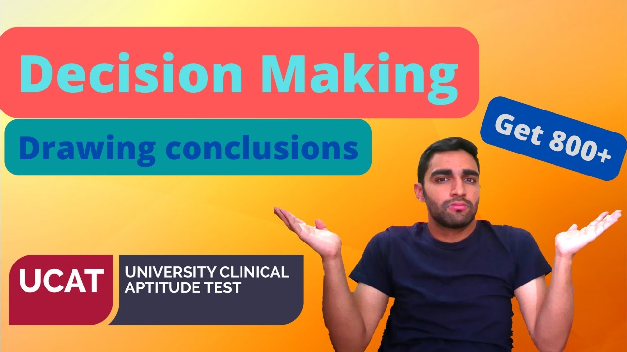 UCAT Decision Making Drawing Conclusions - Get 800+ - YouTube