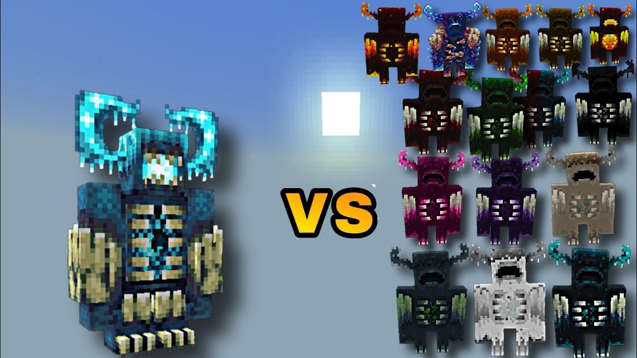 Wardenzilla vs Warden Plus (Wardens) - Mob Battle - YouTube