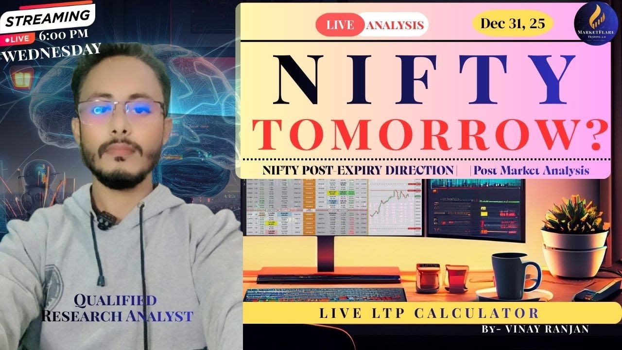 NIFTY POST-EXPIRY DIRECTION | Option Chain Shift + LTP Calculator ...