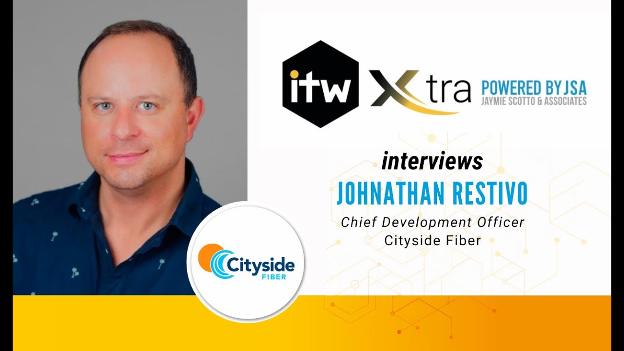 Jonathan Restivo of Cityside Fiber | ITW Xtra powered by JSA - YouTube