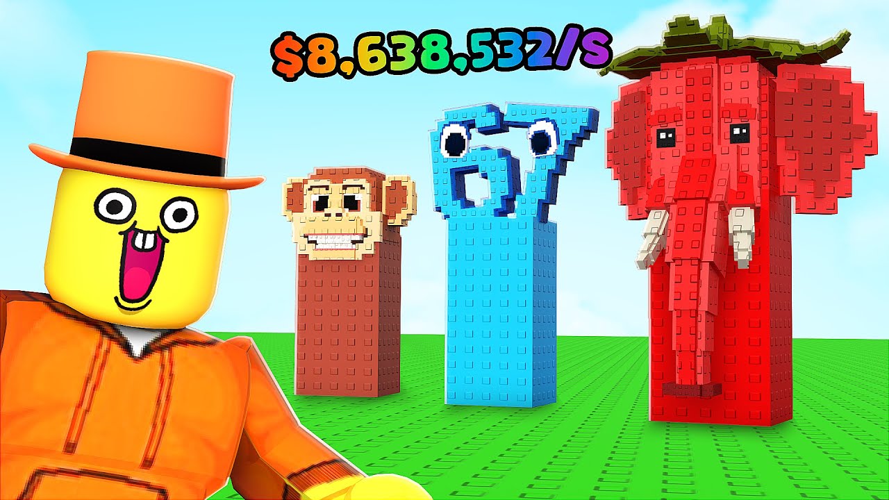 Building the Best BRAINROT TOWER in Roblox - YouTube