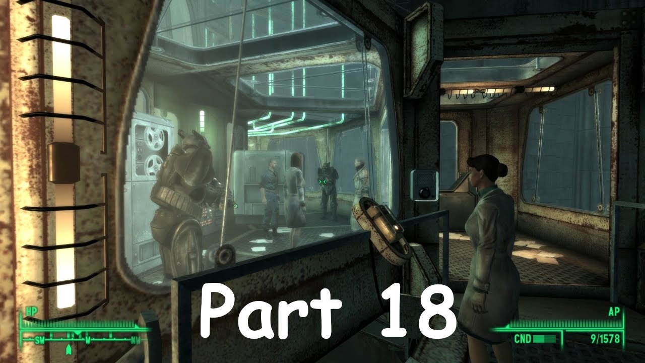 Fallout 3 [PC] Walkthrough Gameplay Part 18 - Enclave Escape & The ...