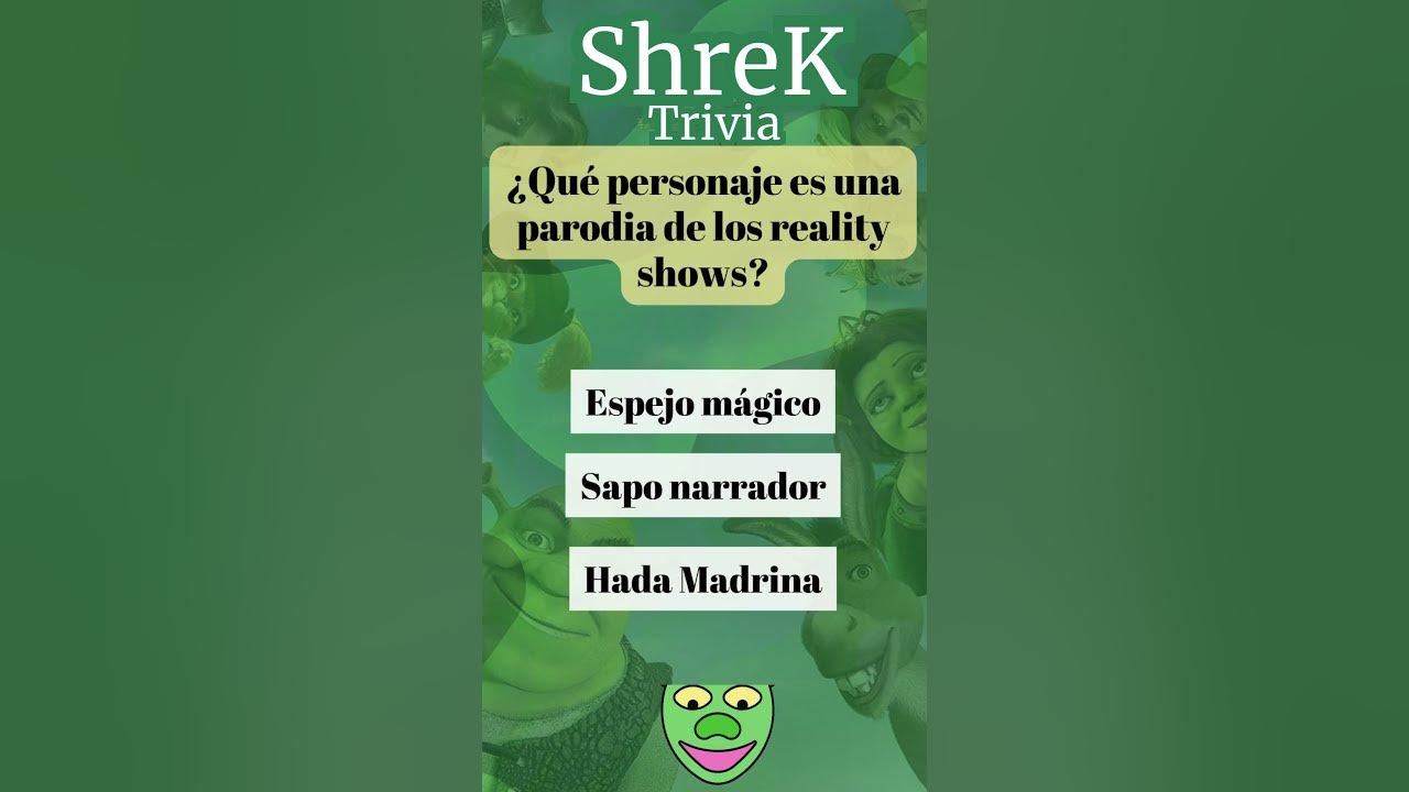 ¿Eres un EXPERTO en Shrek? 🧠💚 ¡Trivia RÁPIDA de 3 Preguntas en 1 Minuto ...