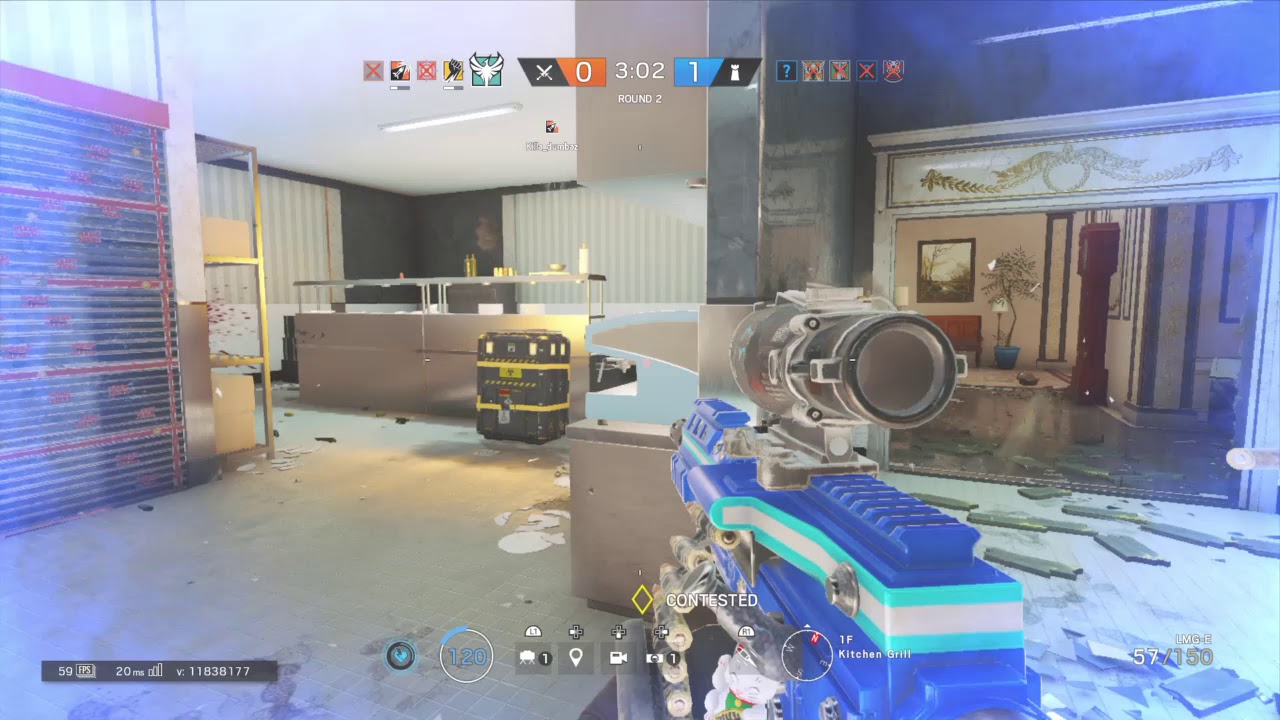 SIEGE -- Zofia LMG mounted - YouTube