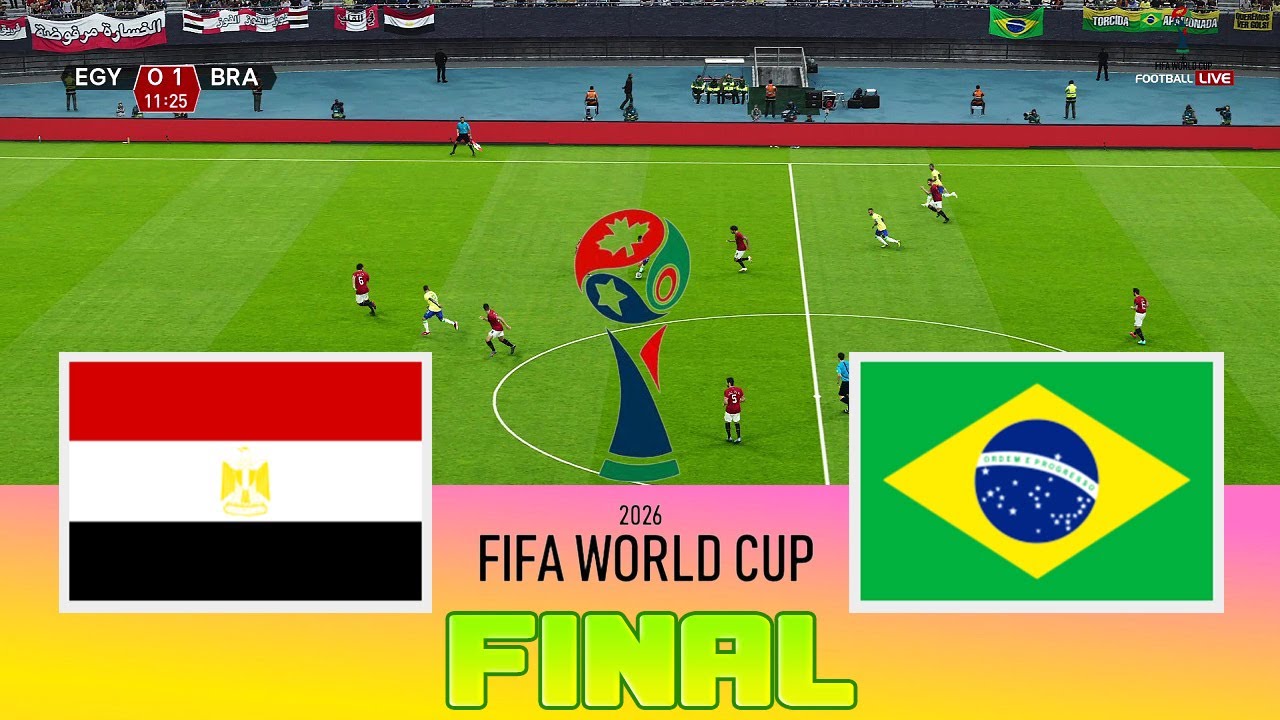 EGYPT vs BRAZIL - Final FIFA World Cup | Full Match All Goals ...