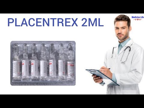 Placentrex 2ml injection uses, review in hindi | use | dose | benefits ...
