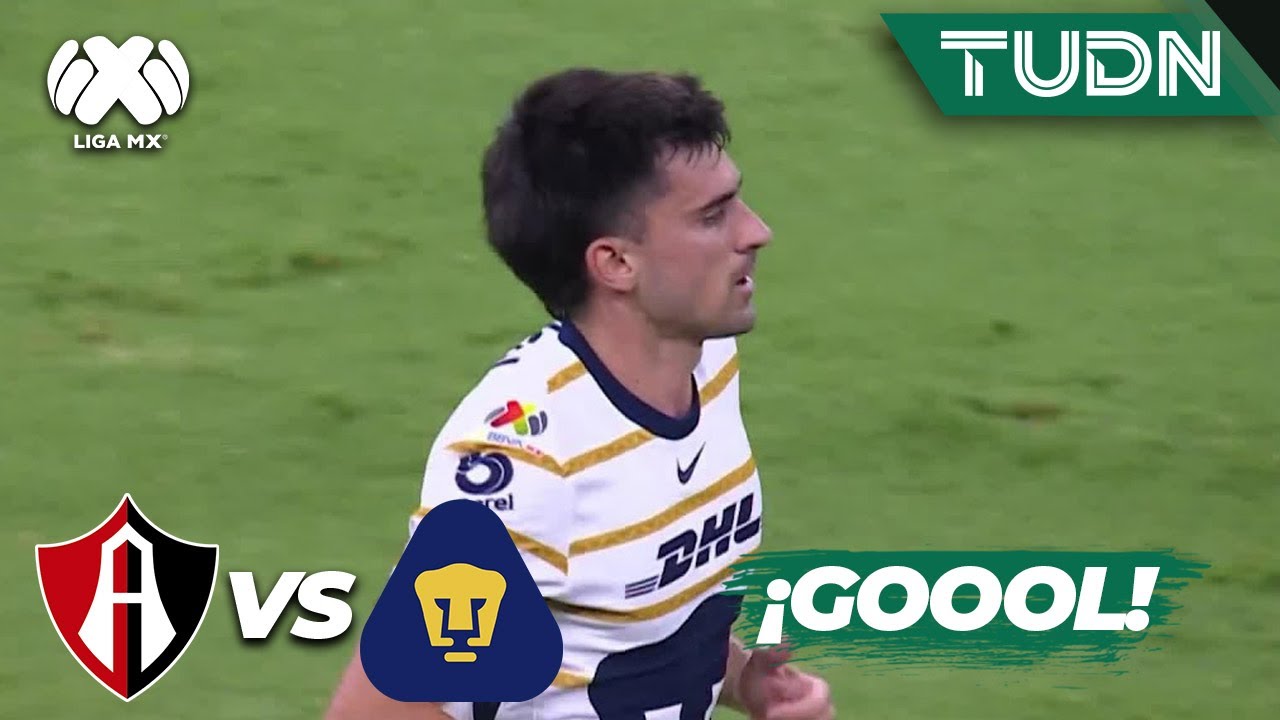 ¡GOOL de Pussetto! Se estrena en Liga Mx | Atlas 2-1 Pumas | Liga Mx ...