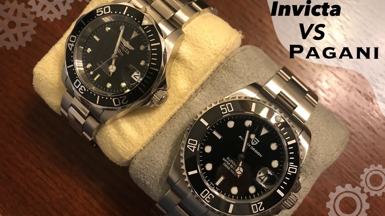 Pagani Design Vs. Invicta Pro Diver Which One Has Greater Value? - YouTube