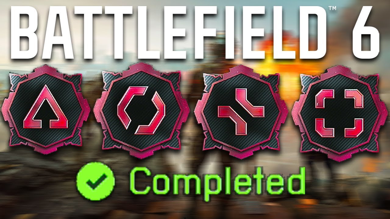 How To Unlock All ELITE BADGES for Each Class in Battlefield 6! (Easy ...