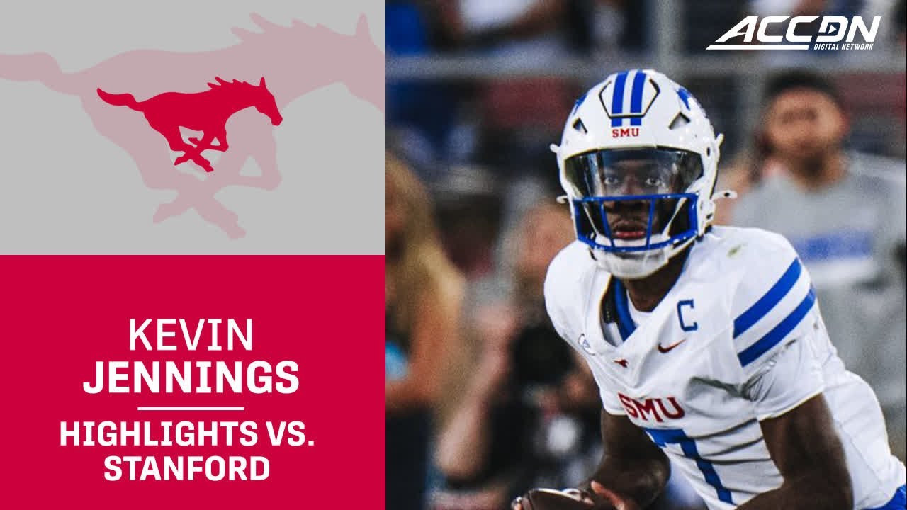 SMU's Kevin Jennings Goes For 340 Yards & 3 TDs - YouTube