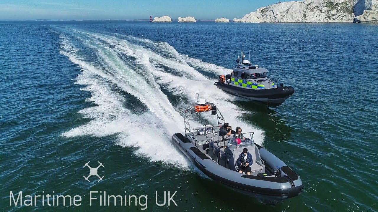 Parker RIBs Baltic Cruiser for Kent Police Search and Marine Unit - 4K ...