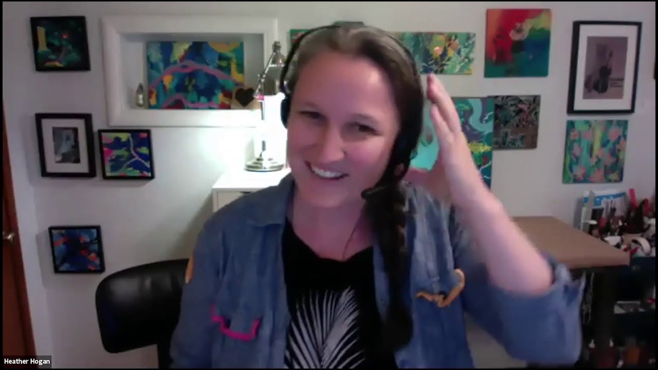 Sac Open Studios 2020: Heather Hogan Interviewed by Bill Stotler - YouTube