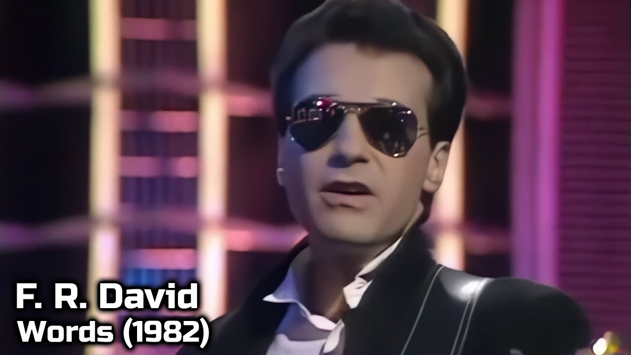 F. R. David - Words (1982) - HQ - YouTube