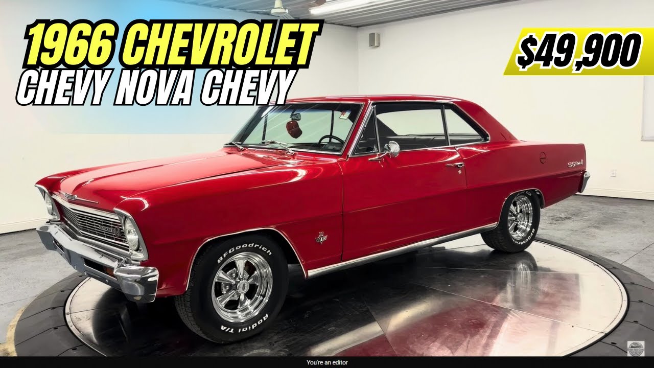 1966 Chevy Nova Chevy II | Built Small Block V8, 4-Speed Beast ...