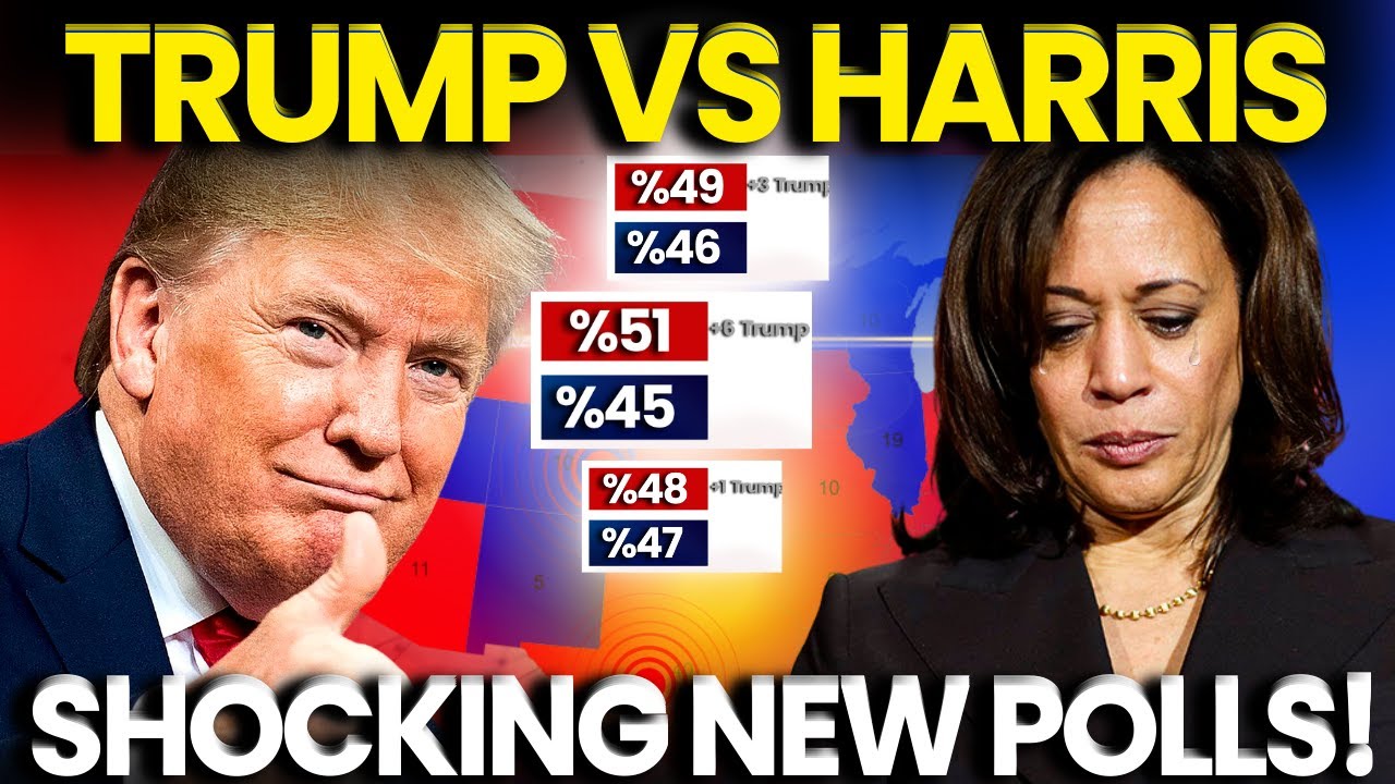 2024 Presidential Map Final August Polls in All 50 States! 2024 US ...
