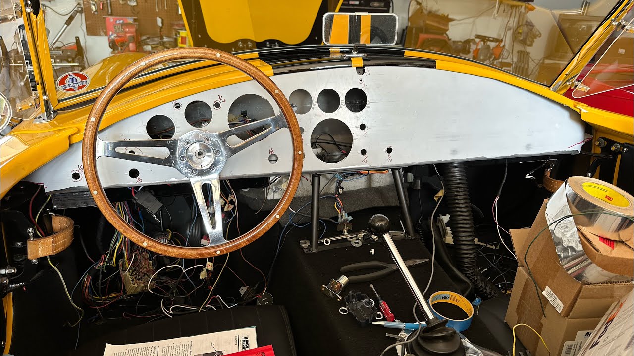 Factory Five Shelby 427 Cobra roadster - Fitting the reproduction S/C ...