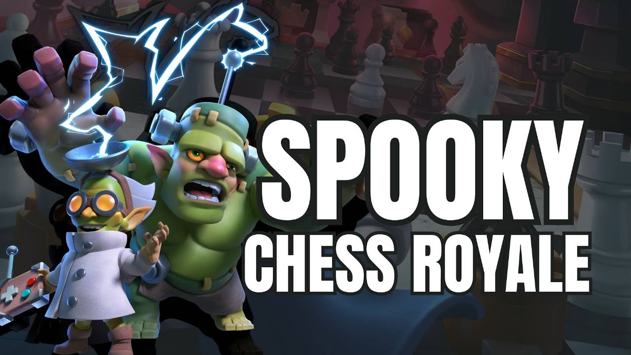 Spooky Chess, 1v1, Challenges, Your Decks in Clash Royale - YouTube