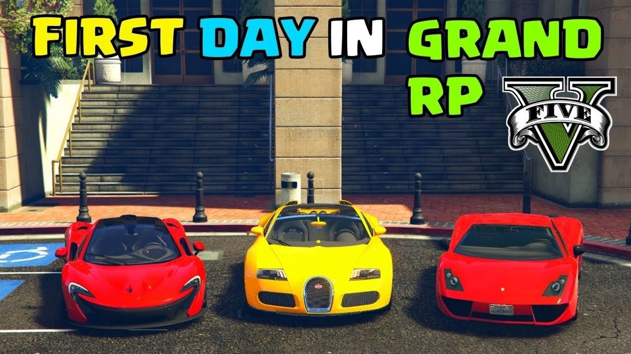 First Day In Grand RP | GTA V - YouTube