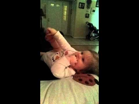 Talking, tickling and stinky feet!