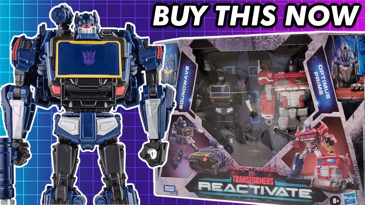 Transformers Reactivate - Part 2 Soundwave - 10/10 Set Must Buy! - YouTube