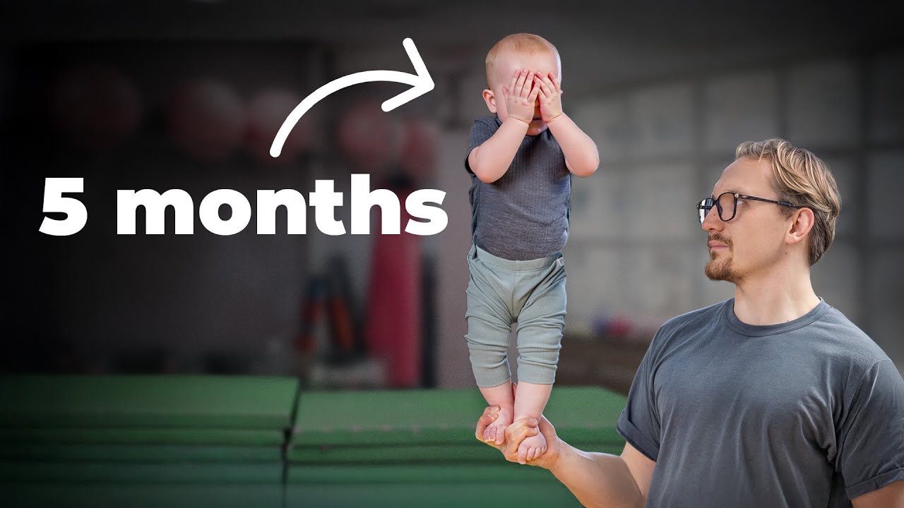 Why I'm Teaching ACROBATICS To My 5-Month-Old - YouTube