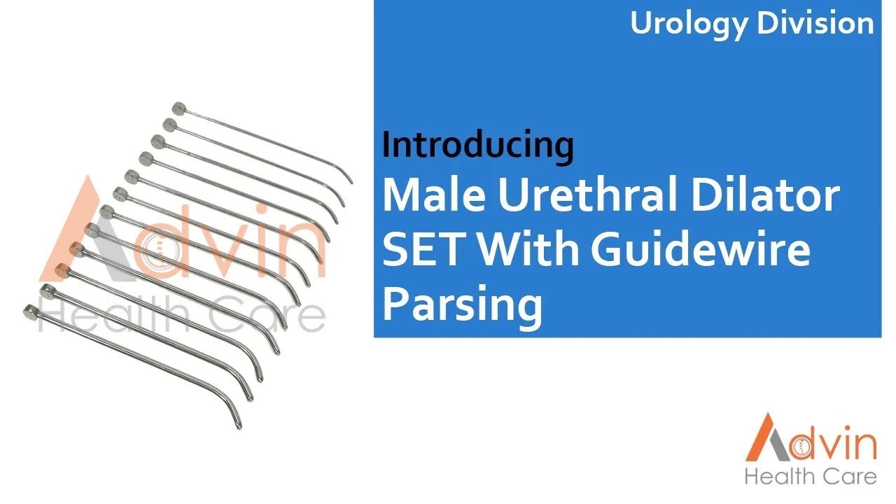 ADVIN Male Urethral Dilator SET With Guidewire Parsing - Urology ...