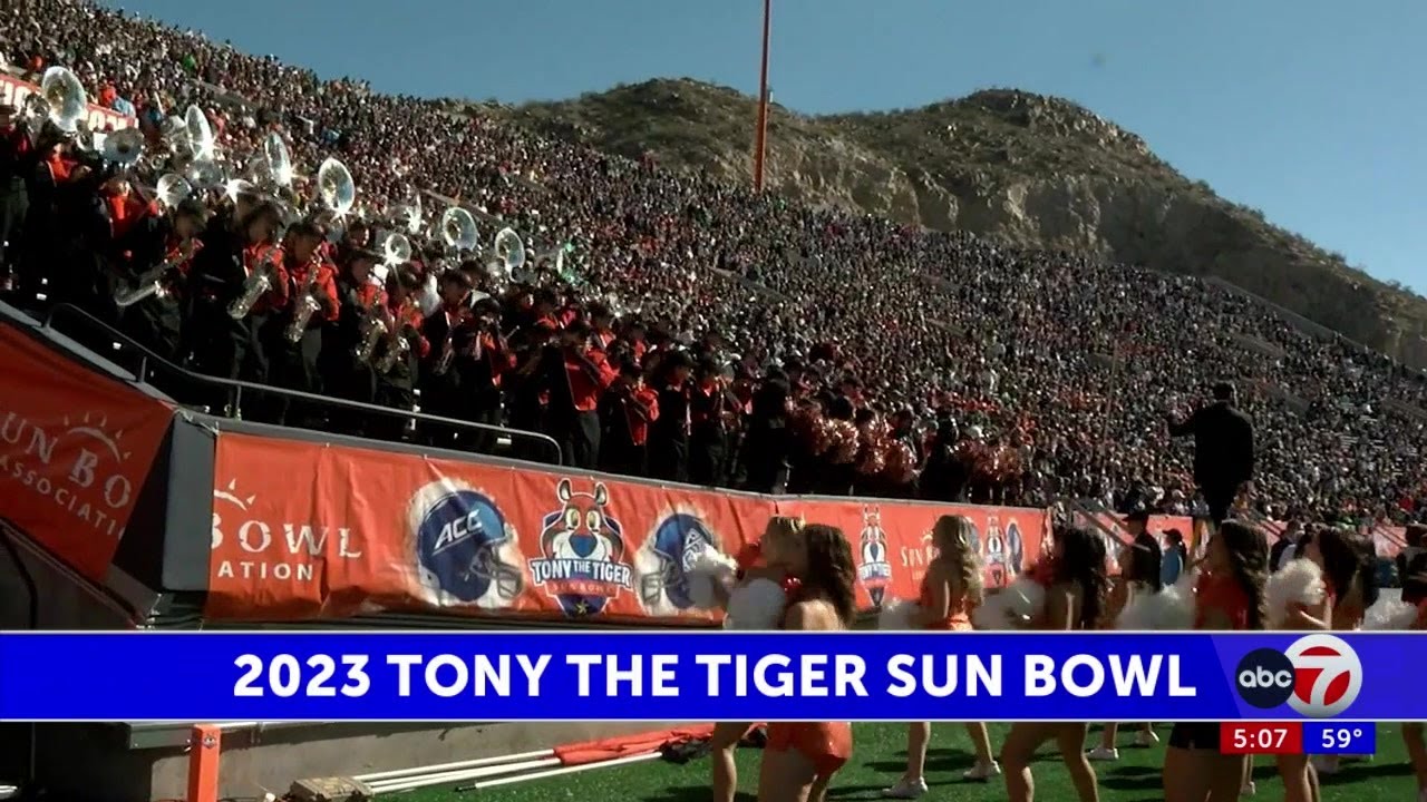 2023 Tony the Tiger Sun Bowl - YouTube