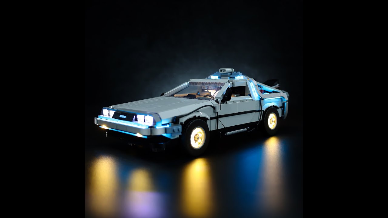Standard Light Kit For Back to the Future Time Machine 10300 - YouTube