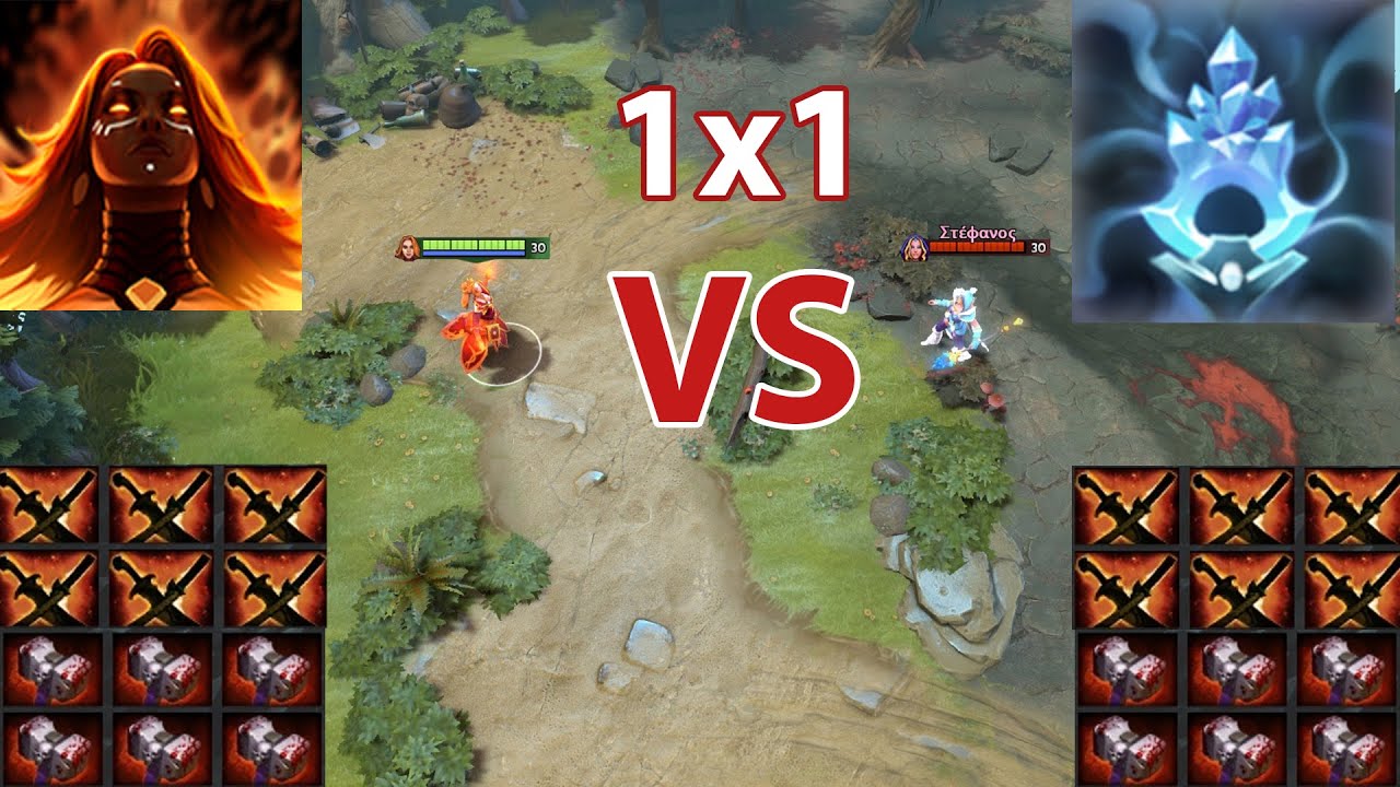 LINA vs CRYSTAL MAIDEN | 6 Skull Basher 6 SY 30 lvl | Who'll Beat ...