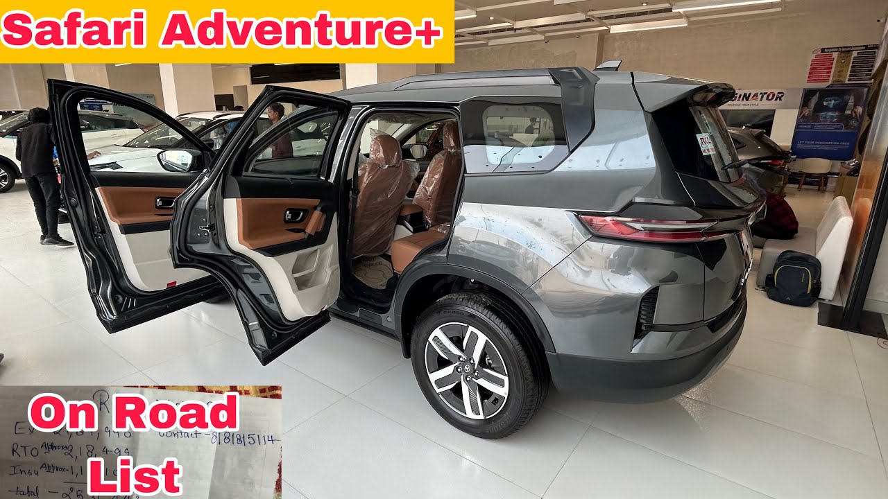 Tata Safari Adventure Plus 2025 | Tata Safari 2025 On Road Price ...