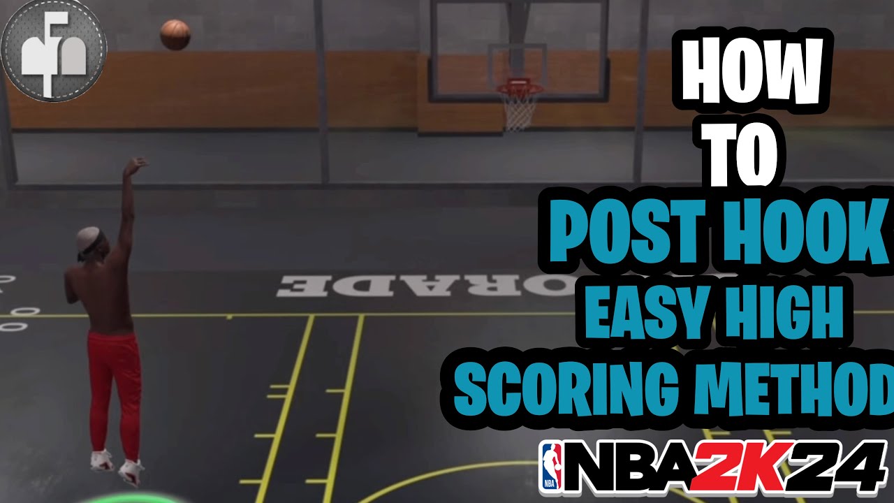 HOW TO POST HOOK IN NBA 2K24 !!! EASY HIGH SCORING METHOD FOR POST ...