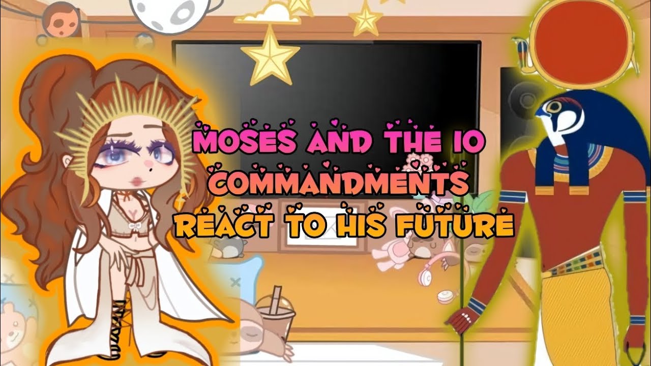 ⚜️Moses and the 10 commandments react Tom his future⚜️/Ingles🇱🇷Español🇪🇦🇪🇨/ship‼️Ramses X Miriam ...