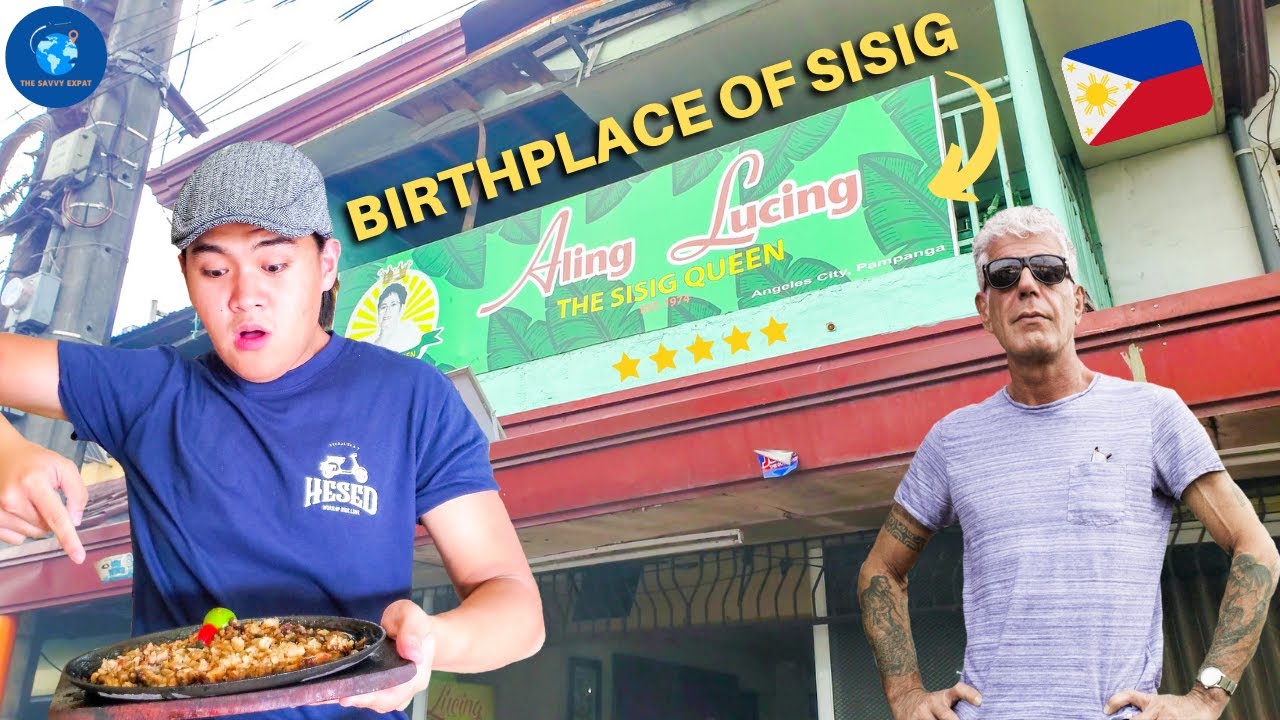 THE BIRTHPLACE of SISIG - Best SISIG in The Philippines? - YouTube