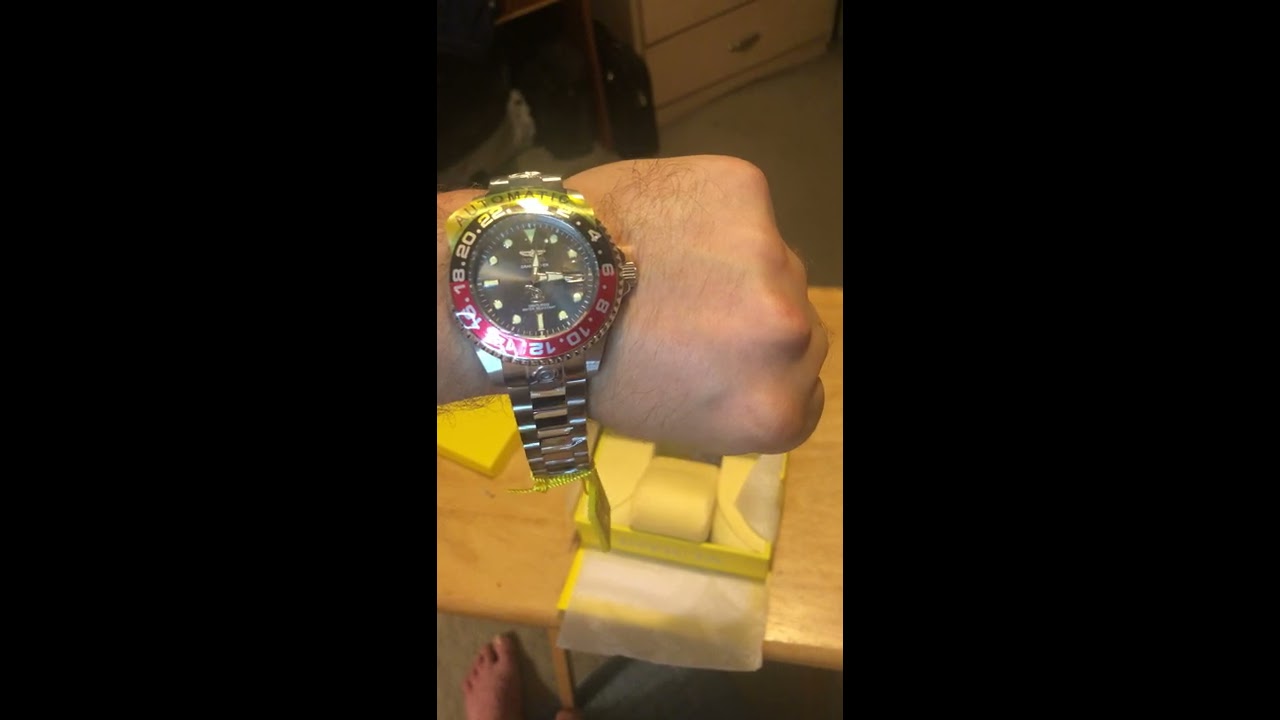 Reunboxing of Invicta Grand Diver “Coke Zero” 21867 - YouTube